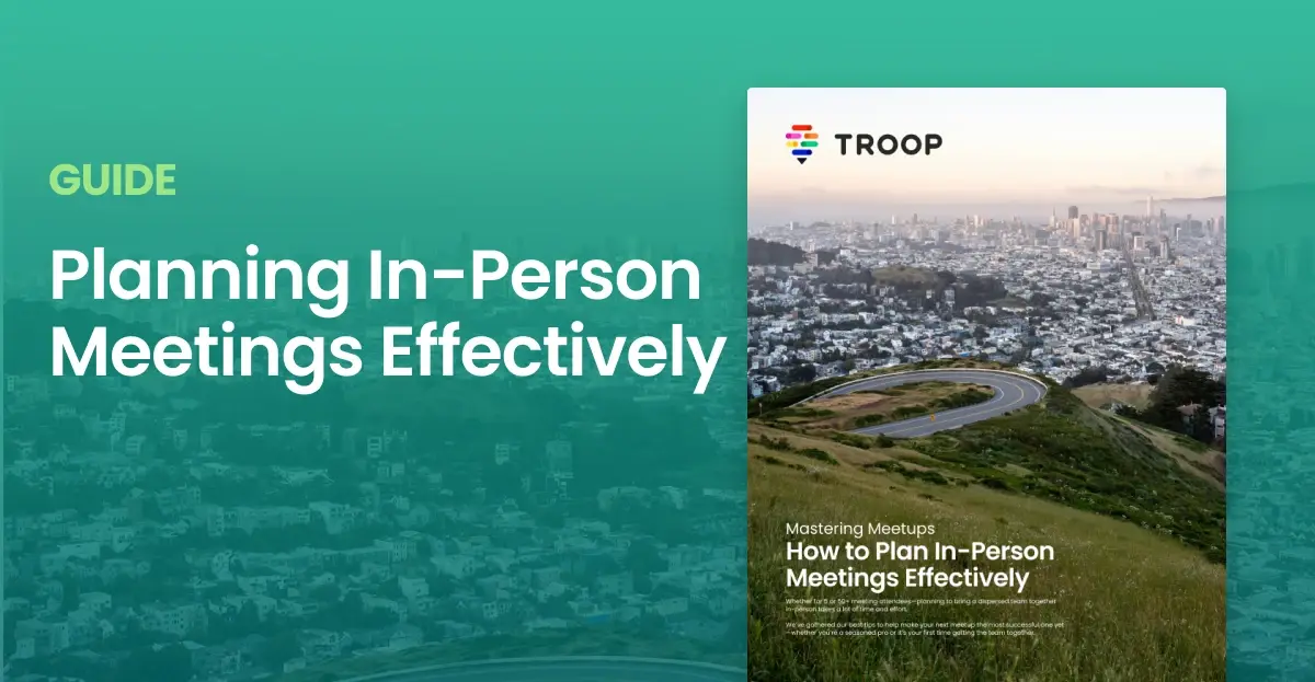 Guide: How to plan meetings more efficiently